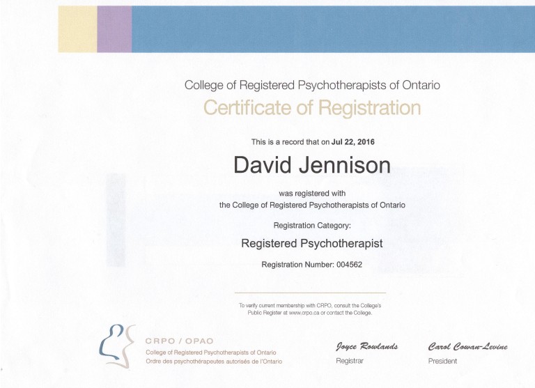 David Jennison, Psychotherapist, Swan River | Lumino Health